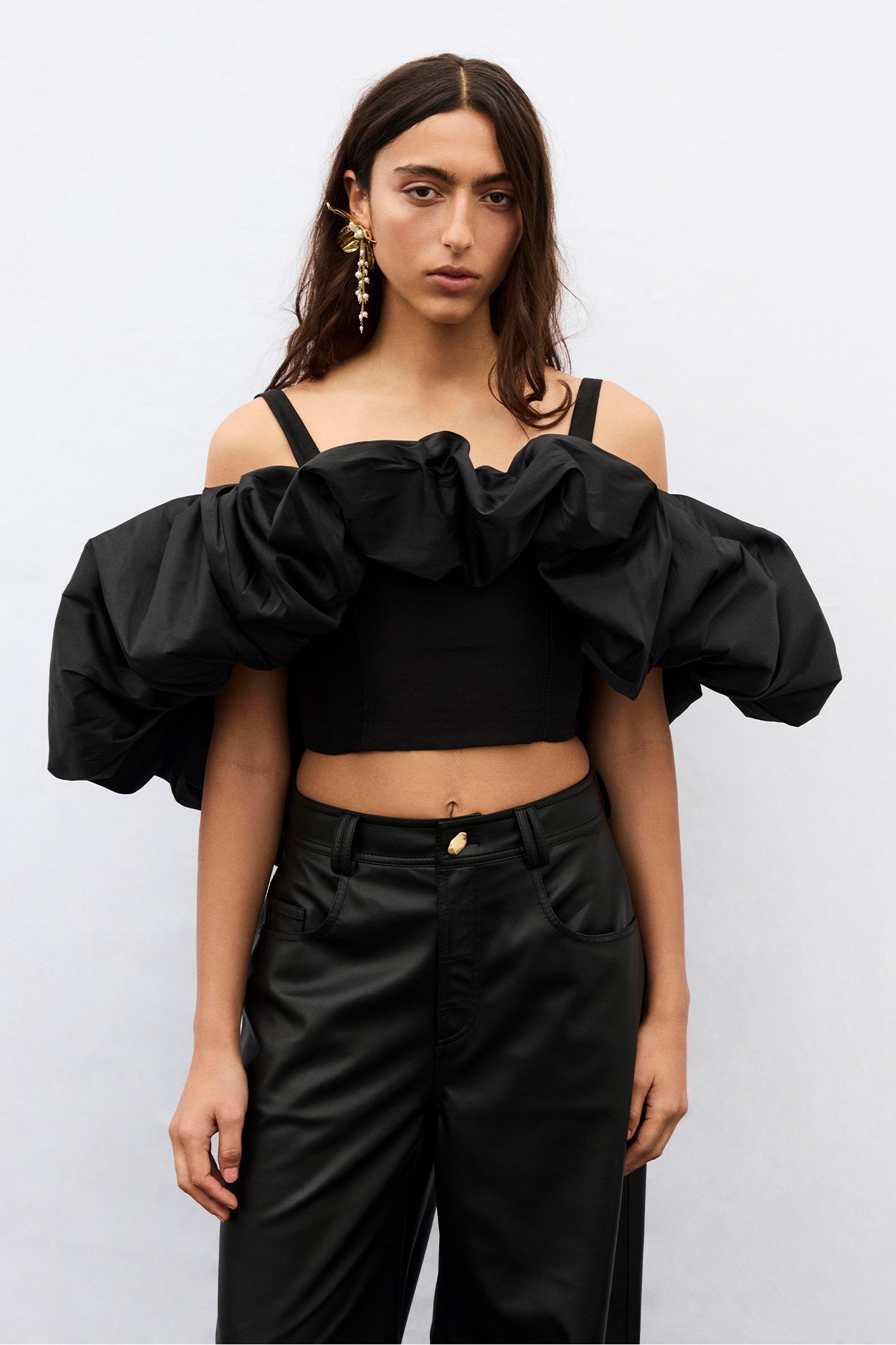 Romy Top | Black | Aje – Aje ROW