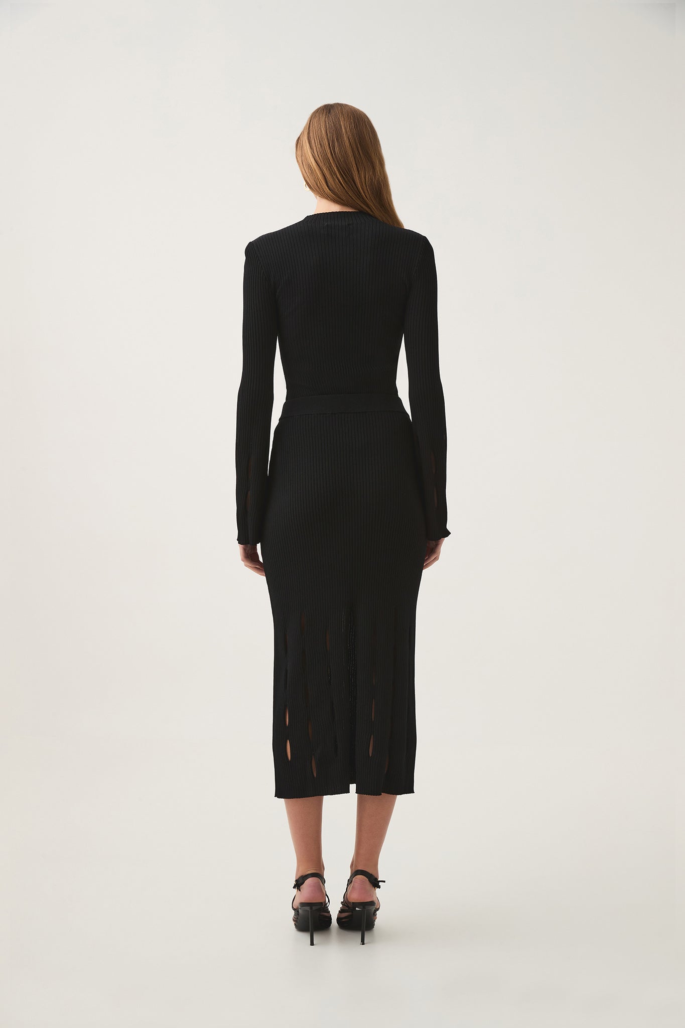 Resolution Knit Midi Skirt | Black | Aje – Aje ROW