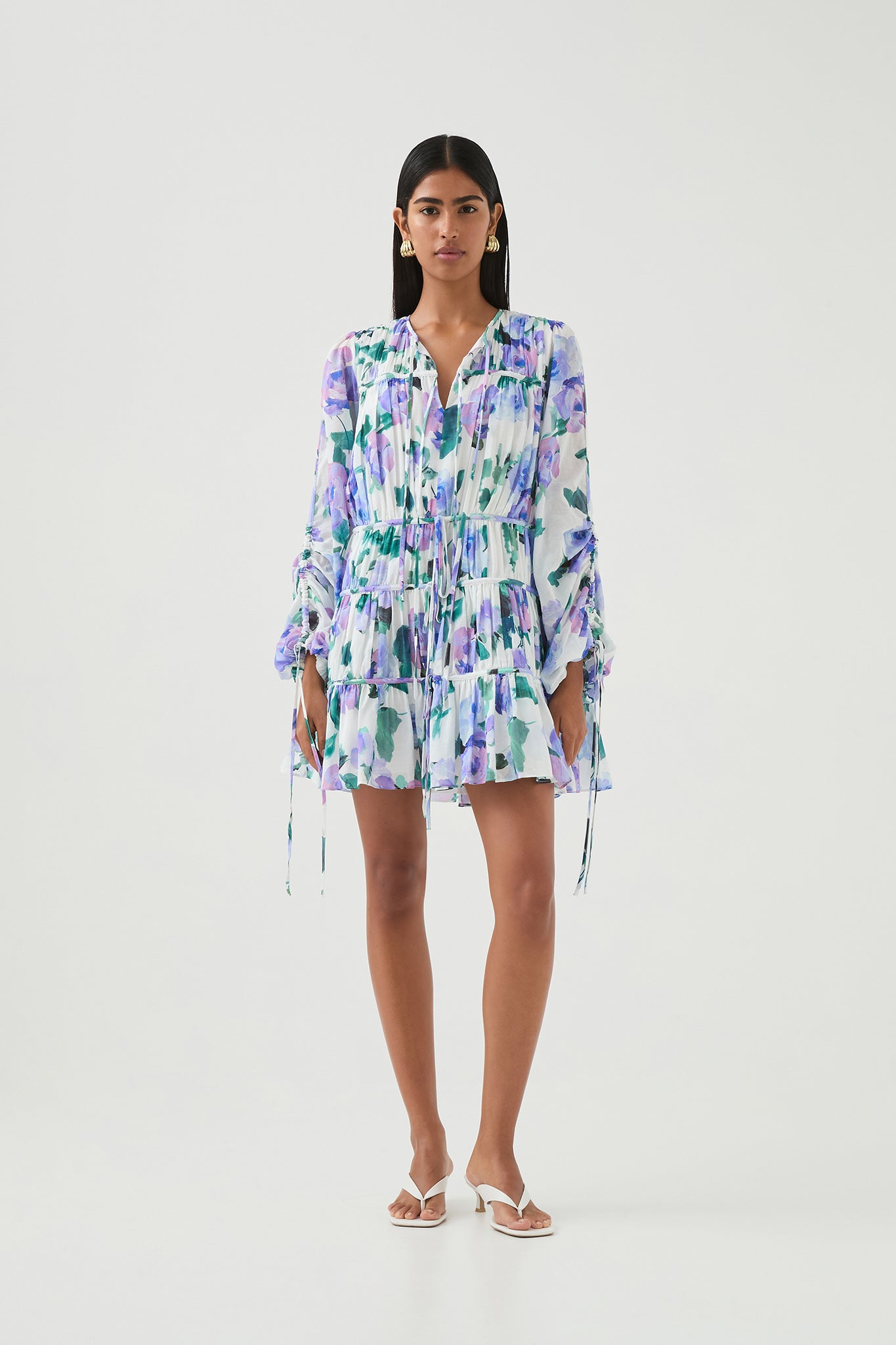 Clover Mini Dress | Lilac Dawn | Aje – Aje International