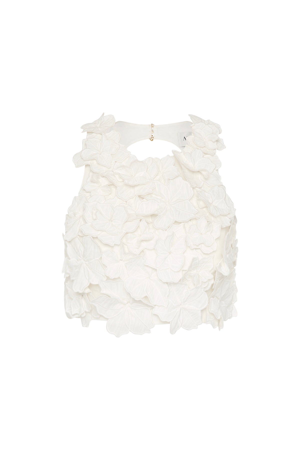 Splendour Flower Shell Top | Ivory | Aje – Aje ROW
