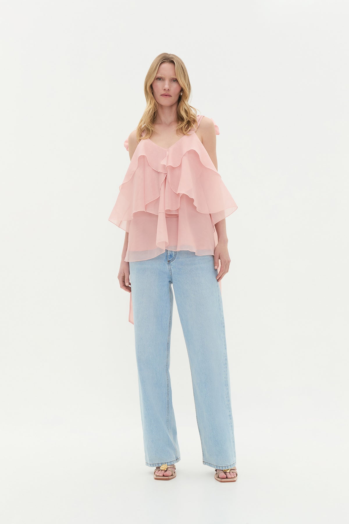 Erin Layered Top | Muted Rose | Aje – Aje International