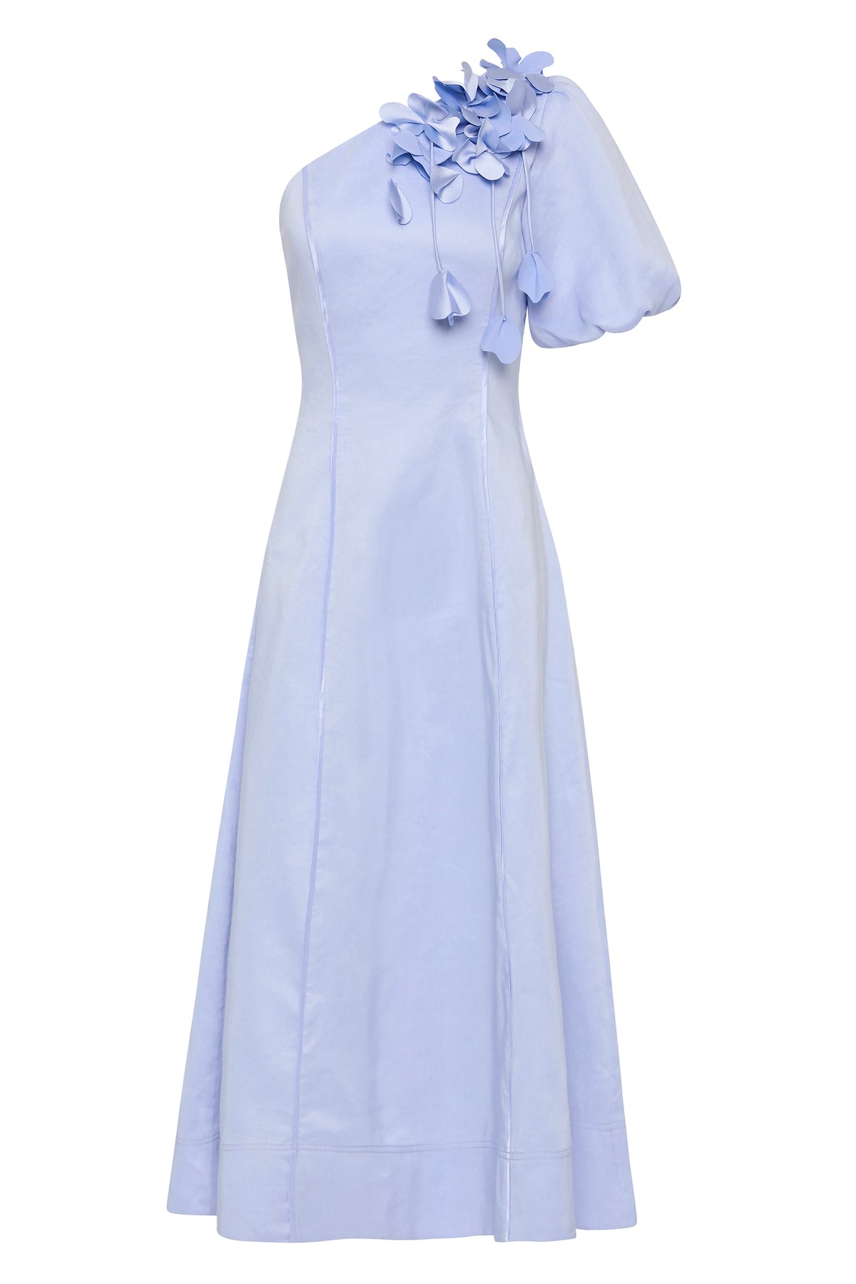 Camille Midi Dress | Pale Blue | Aje – Aje ROW