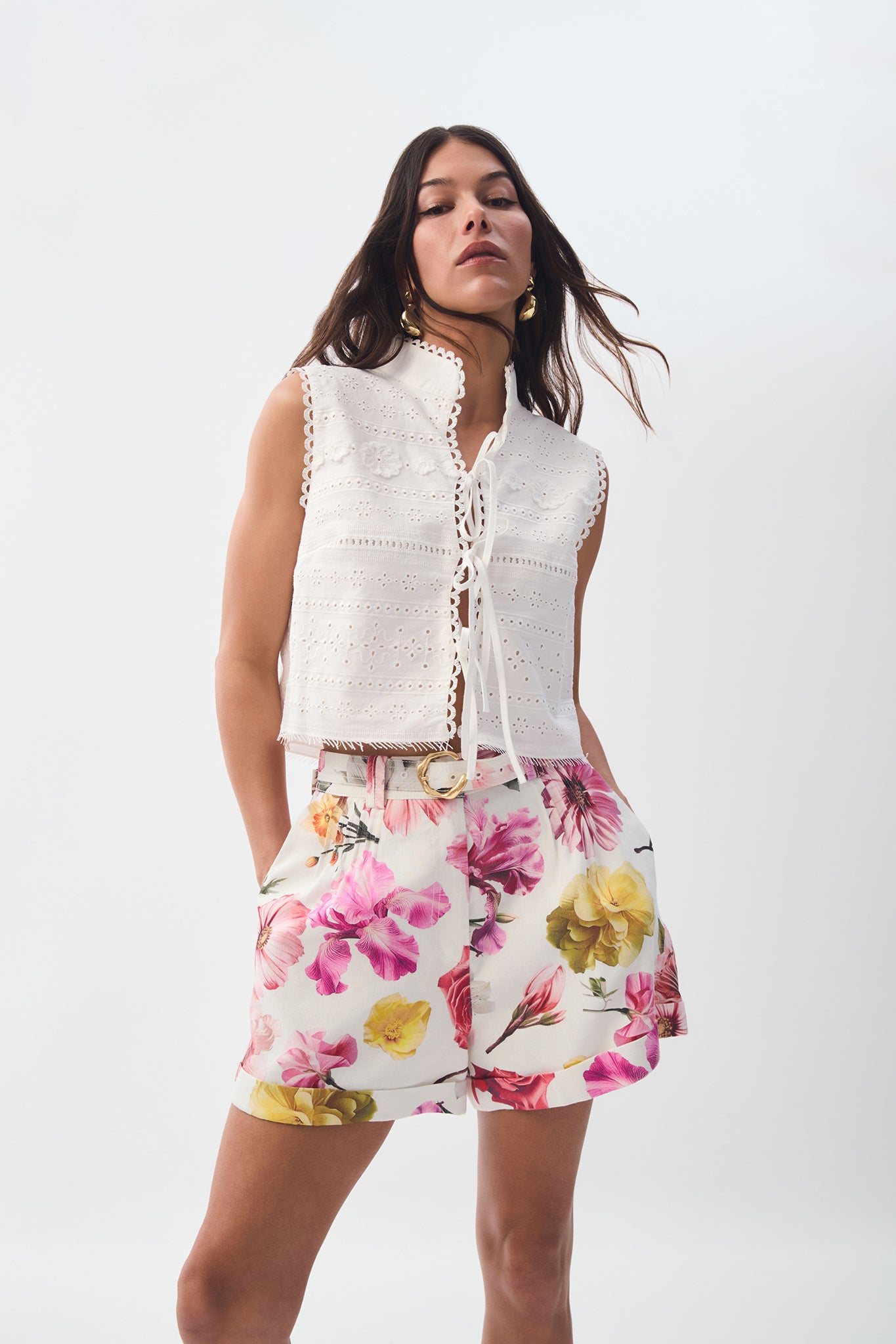 Fleur Short | Collage Floral | Aje – Aje ROW