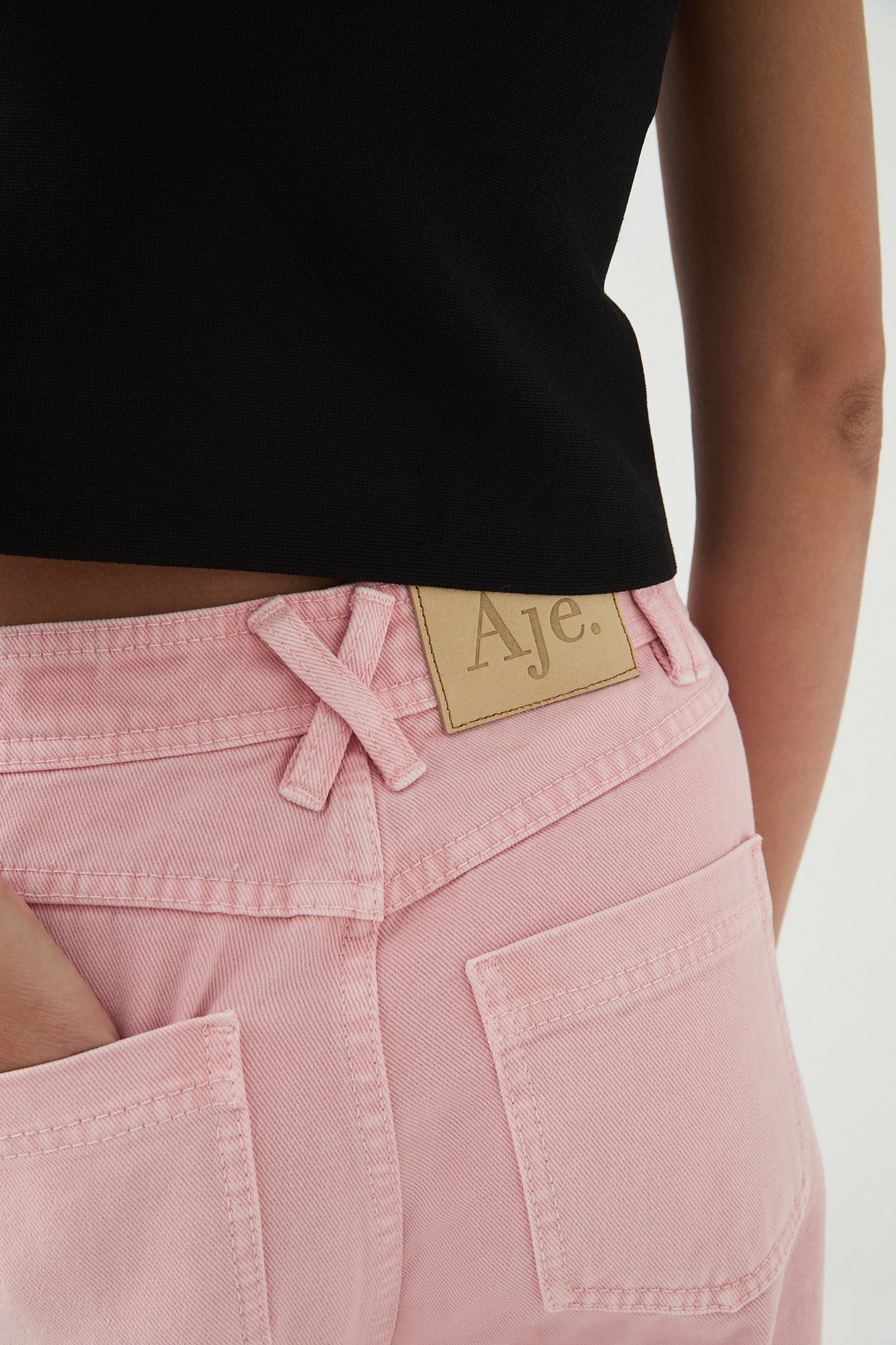 Ayden Straight Leg Jean | Blush Wash | Aje – Aje ROW