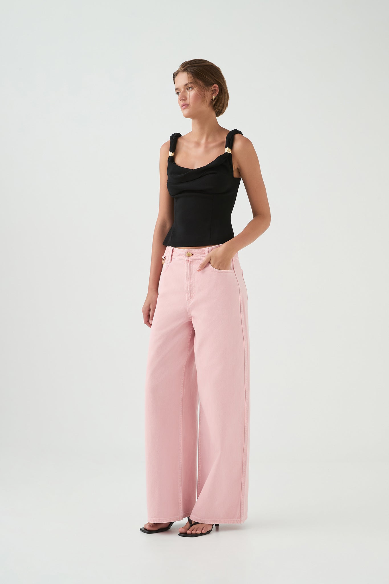 Ayden Straight Leg Jean | Blush Wash | Aje – Aje International
