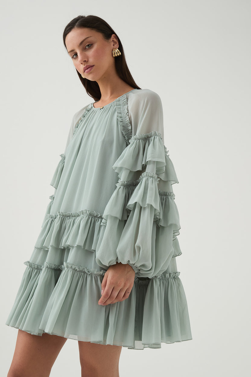 Mina Mini Dress | Mist | Aje – Aje ROW