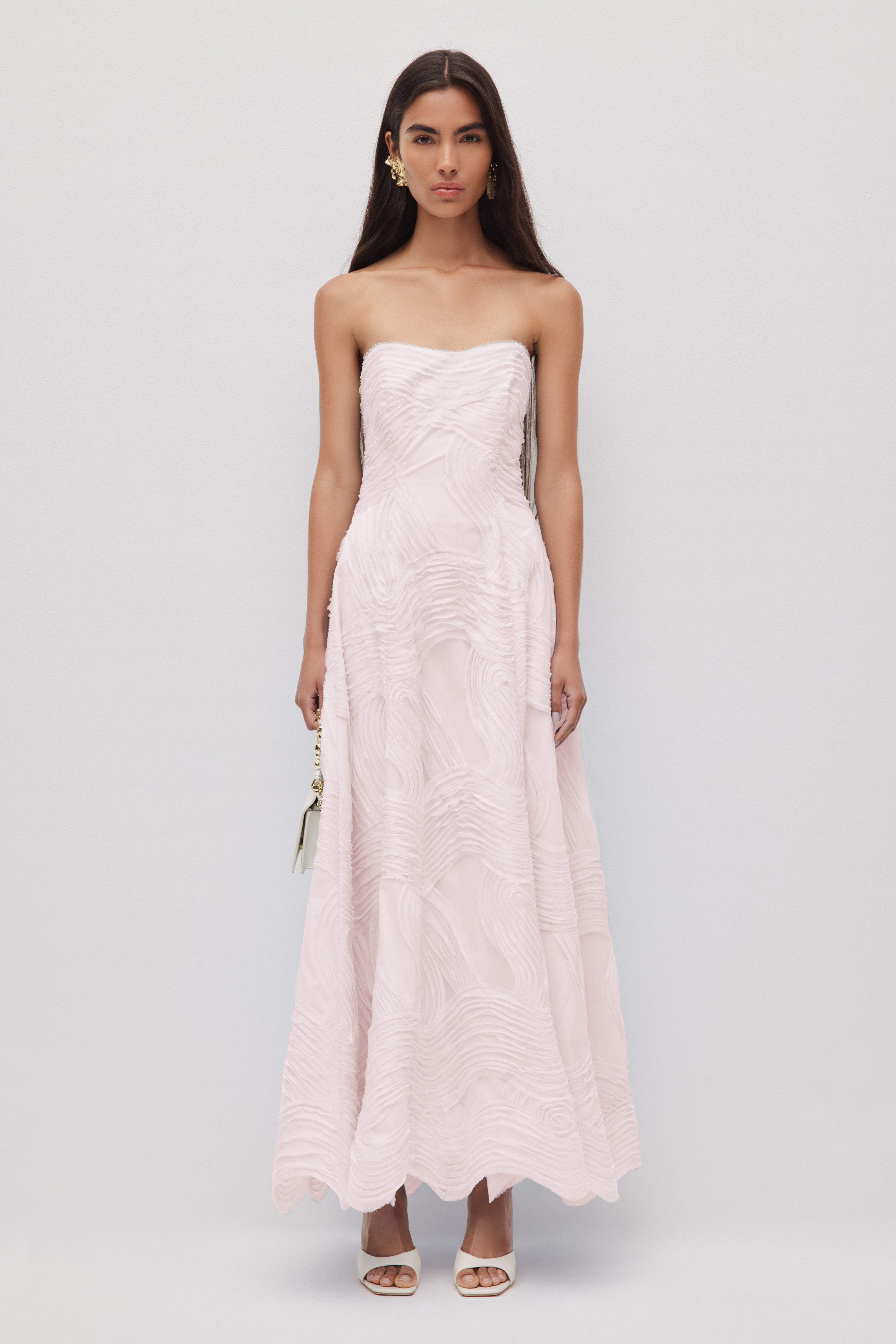Wave Gown | Pastel Pink | Aje – Aje ROW