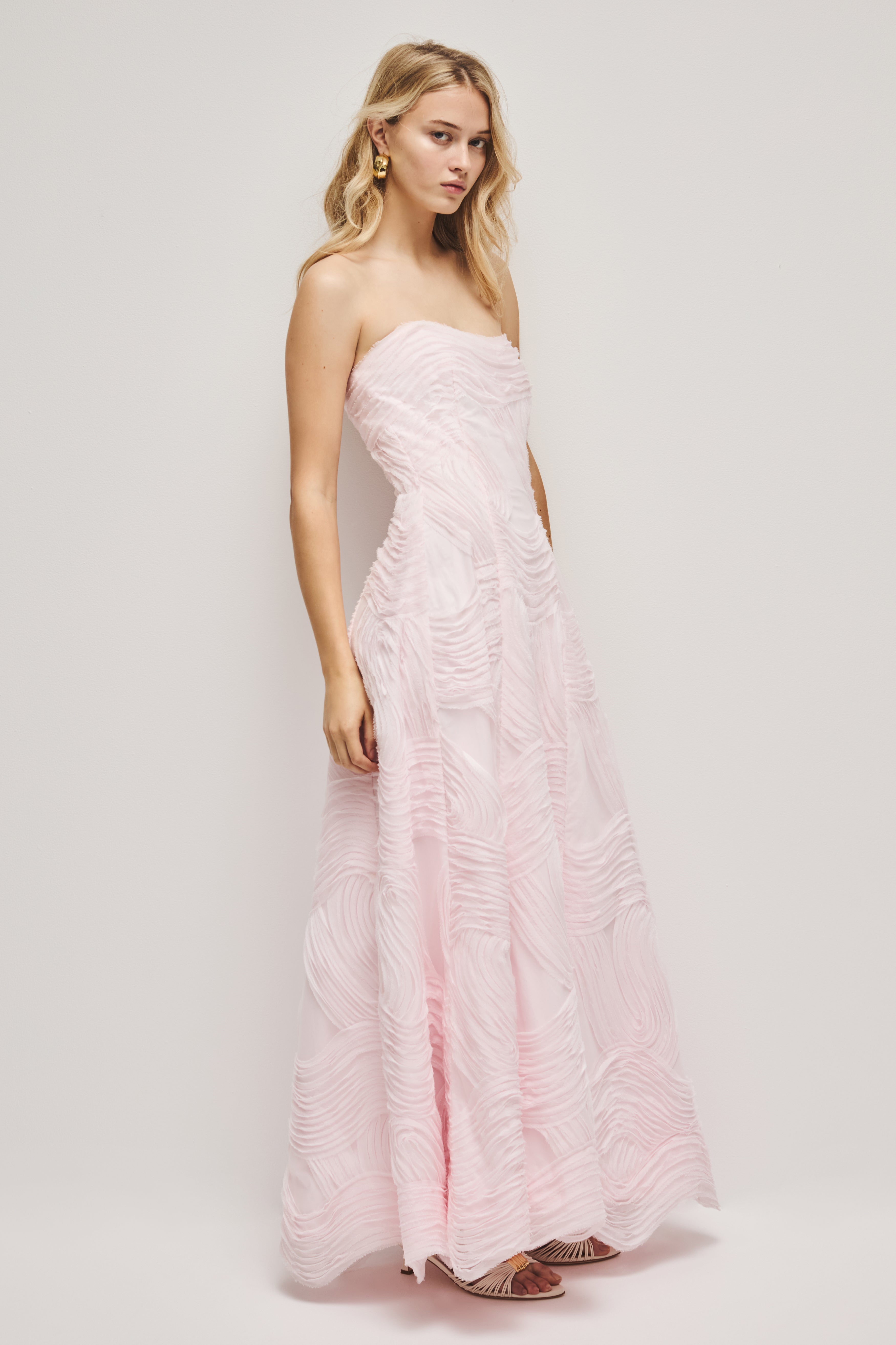 Wave Gown | Pastel Pink | Aje – Aje ROW