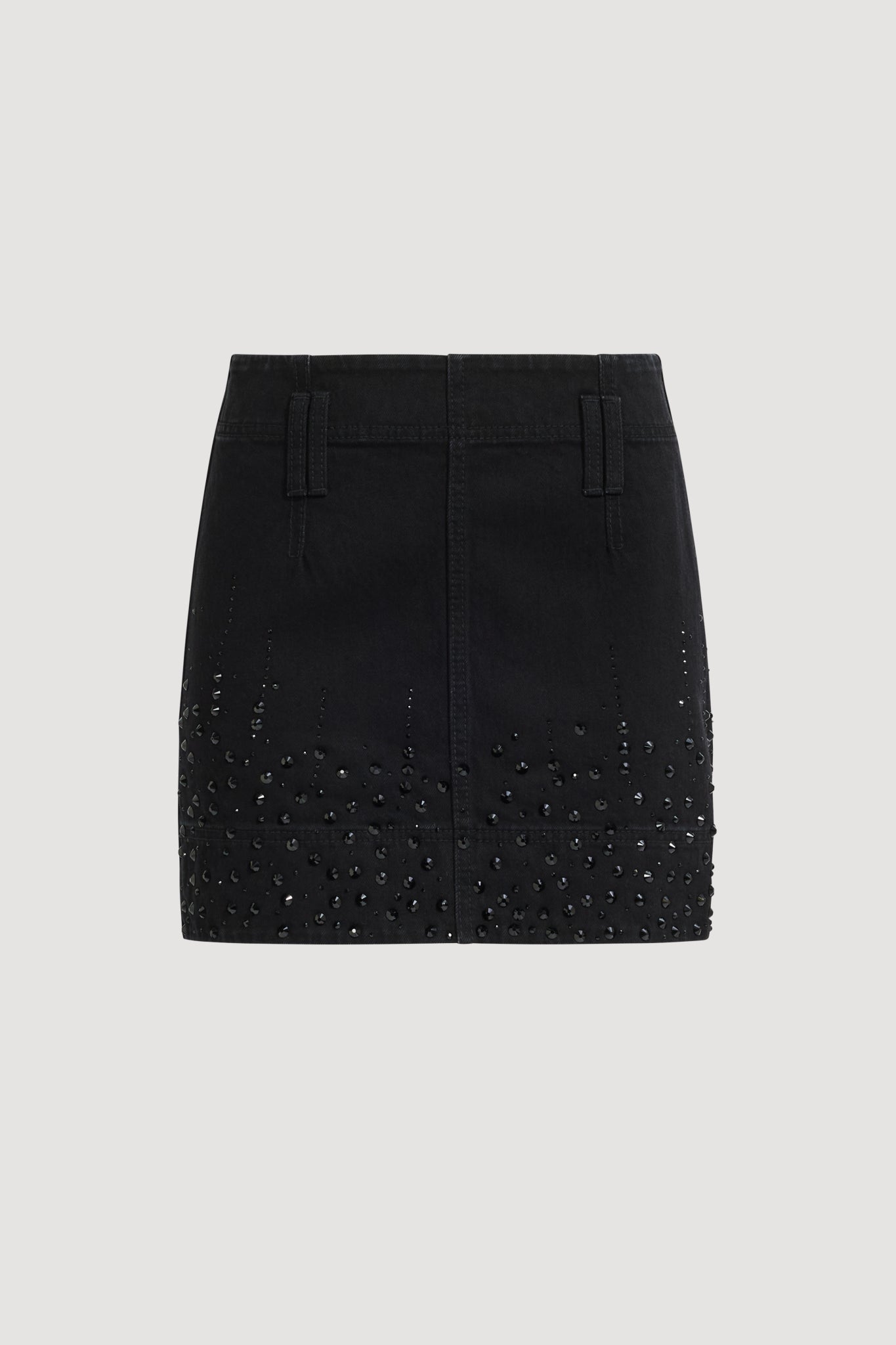 Vanaia Denim Mini Skirt | Washed Black | Aje – Aje International