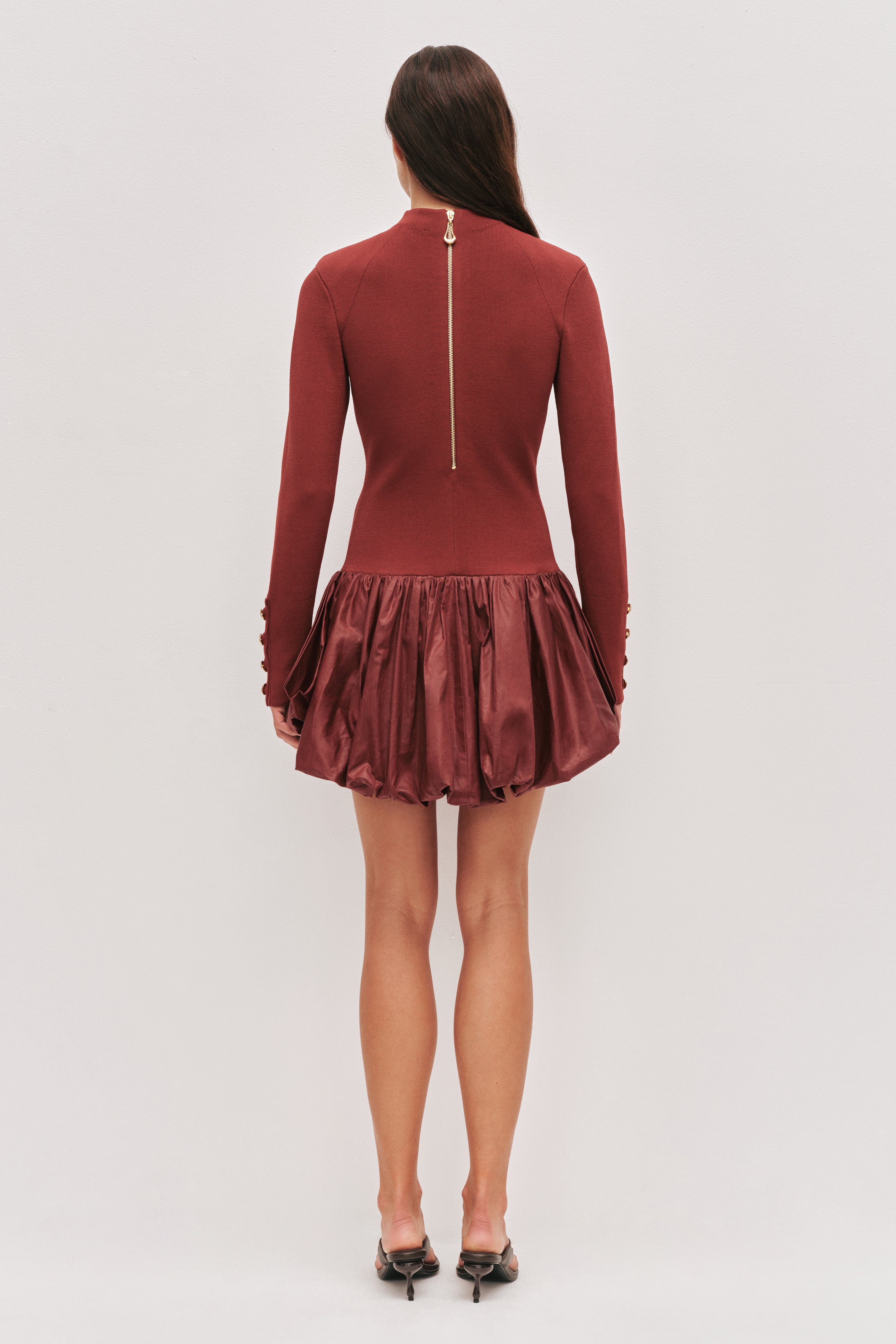 Elodi Knit Mini Dress | Plum | Aje – Aje International