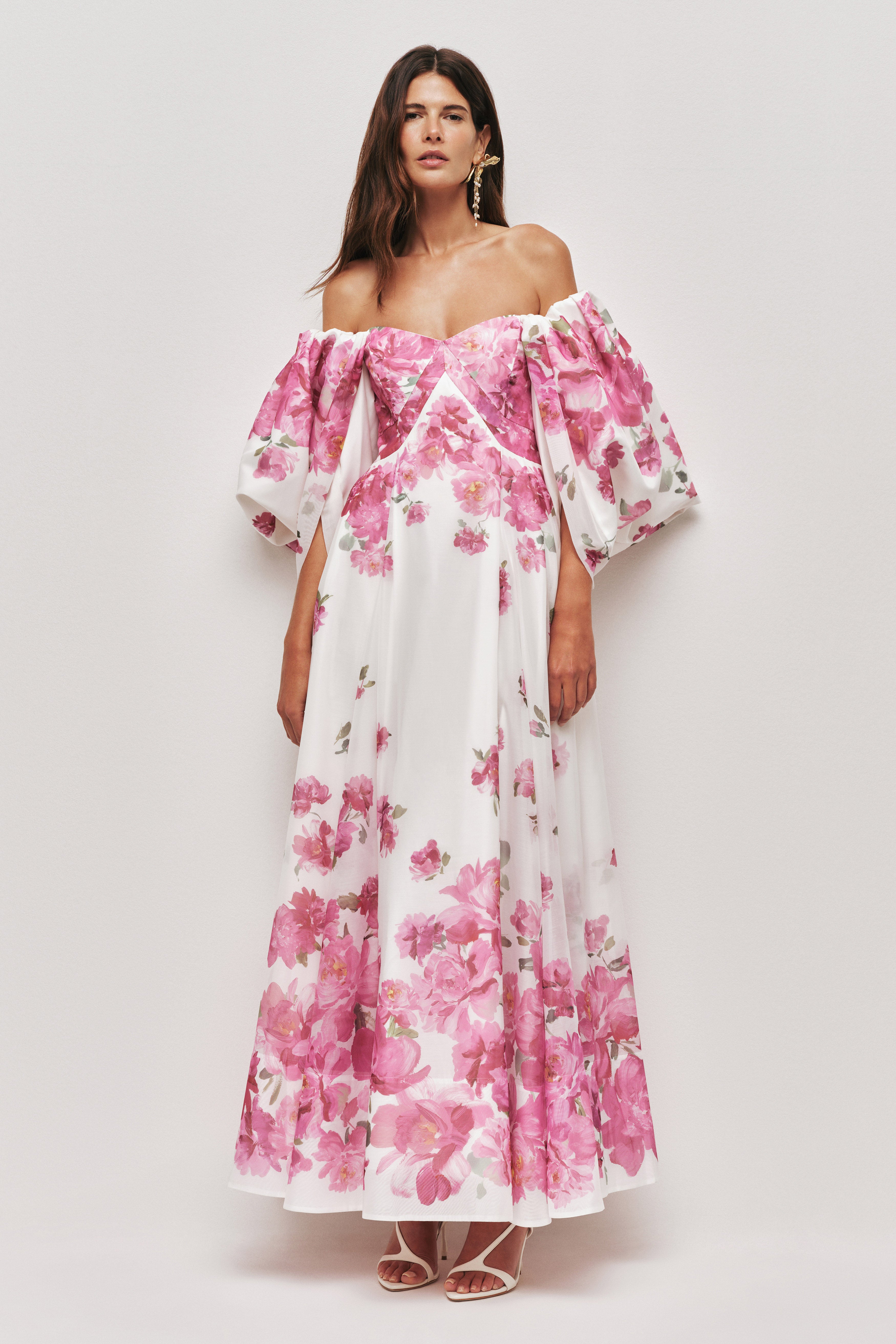 Jardin Gown | Rosa Bold Light | Aje – Aje ROW