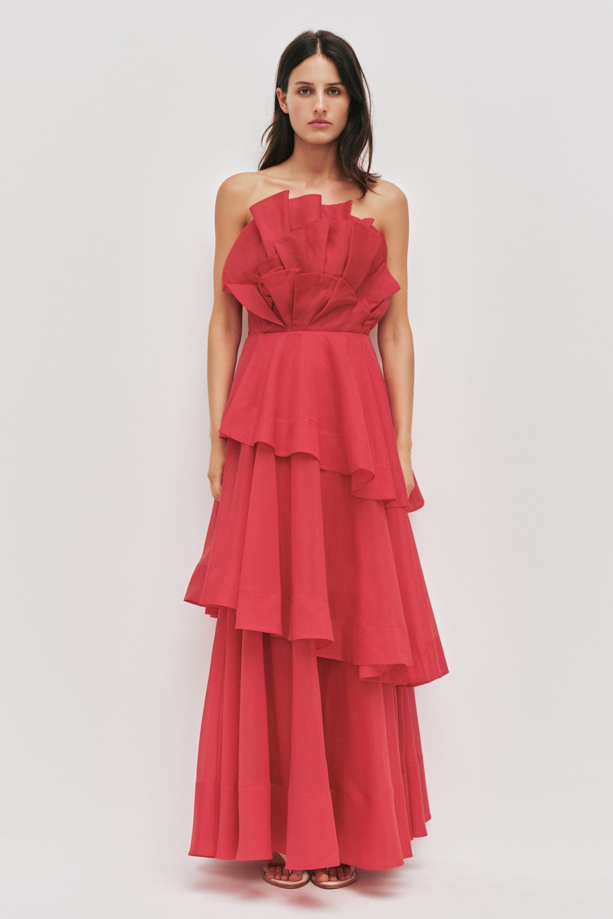 Selestia Gown | Scarlet Red | Aje – Aje International