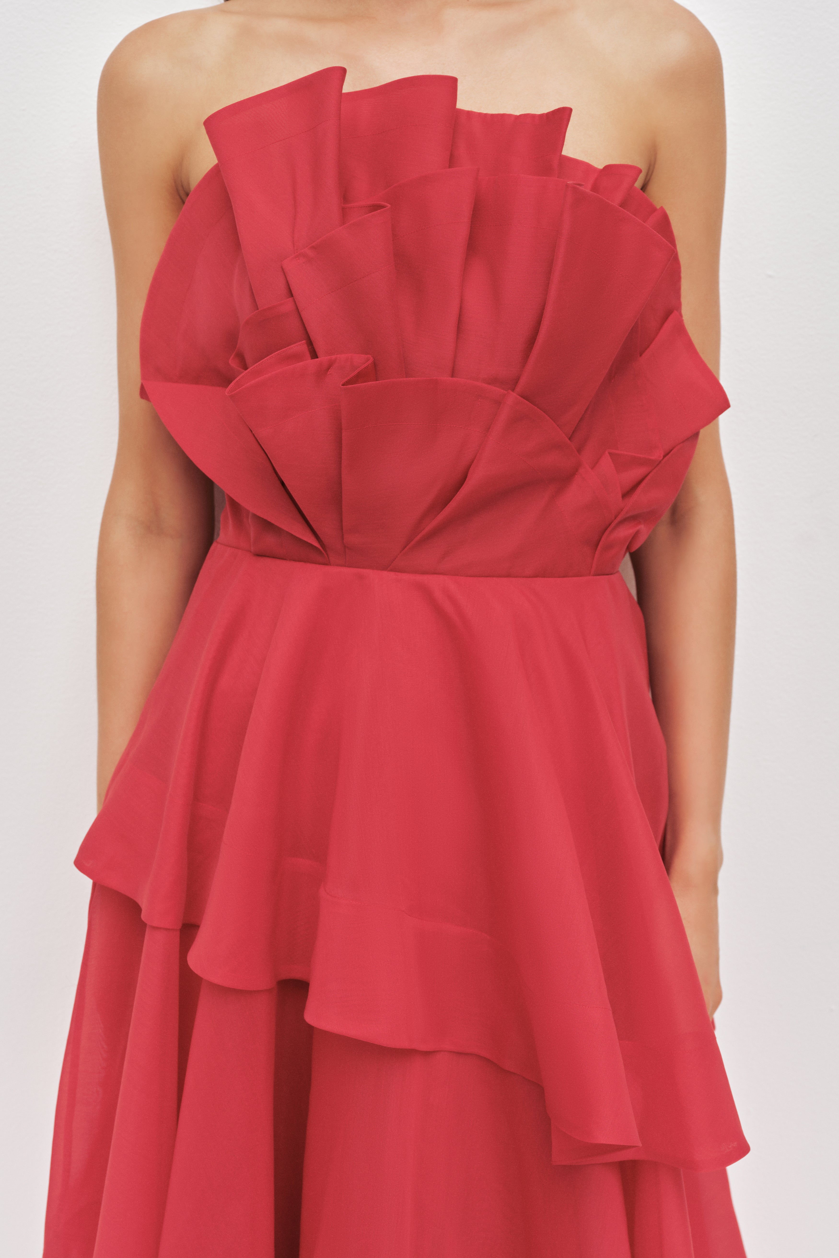 Selestia Gown | Scarlet Red | Aje – Aje International