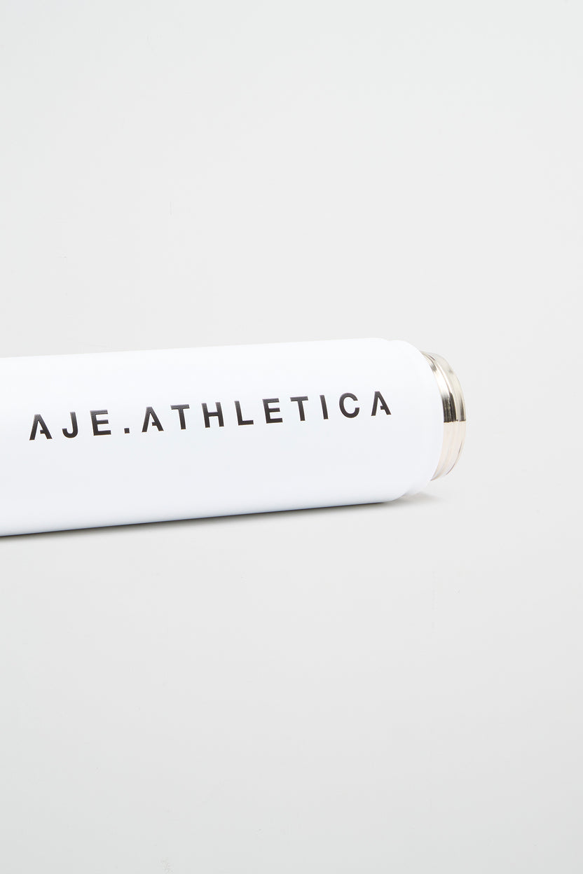 Classic 750ml Drink Bottle 907 | White & Black Logo | AJE ATHLETICA ...