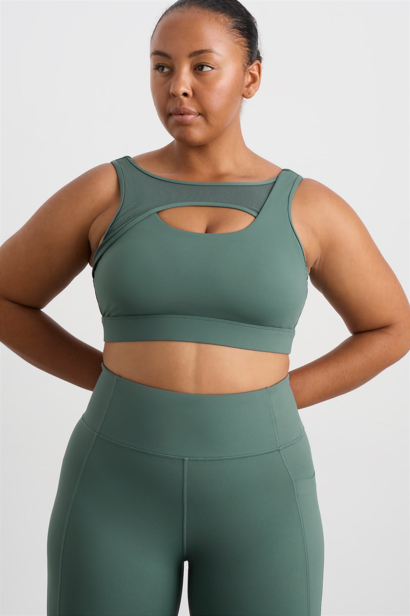 Mesh Keyhole Front Bra 371 – Aje ROW